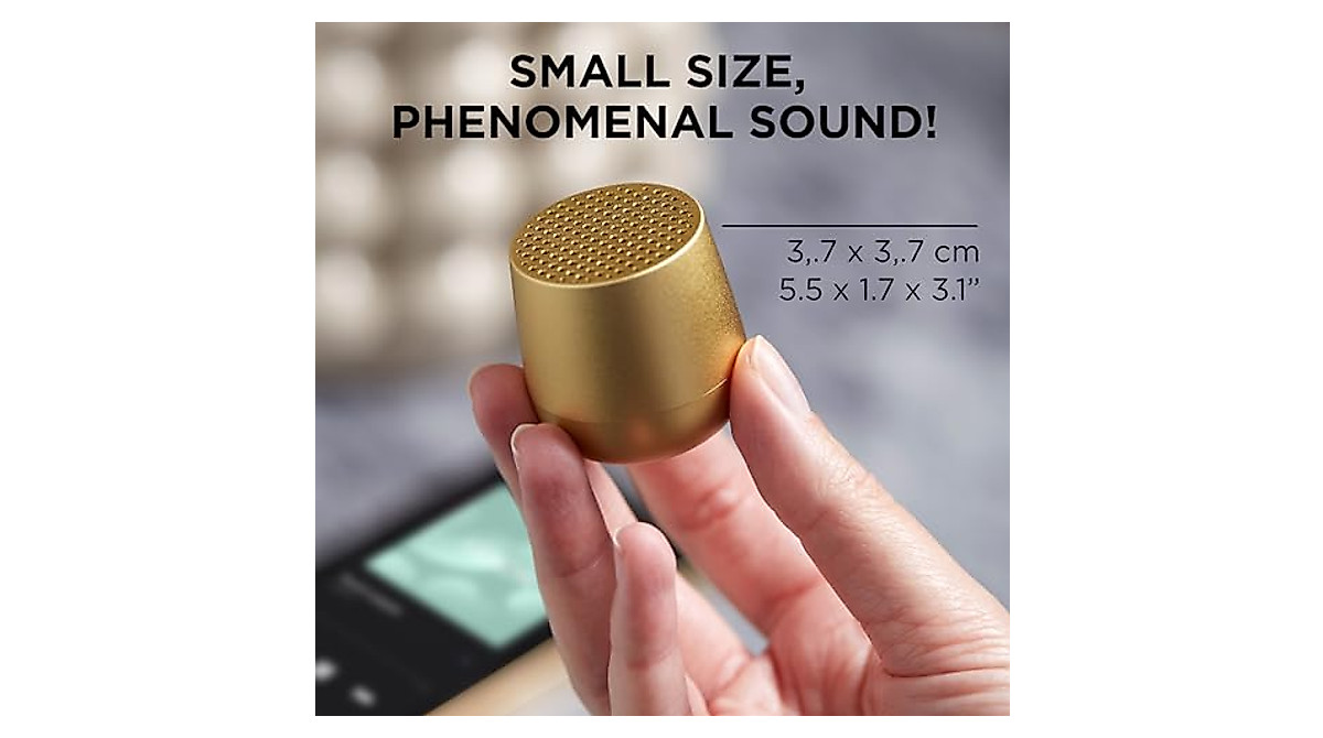Lexon MINO+ Portable Bluetooth Speaker - HD Sound & Style