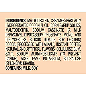 Hills Bros. Instant Cappuccino Mix, Sugar Free Double Mocha (12 Oz, Pack of 1) – Convenient and Versatile, Instant Hot or Iced Coffee, Frothy & Rich Chocolate Flavor - Just Add Water