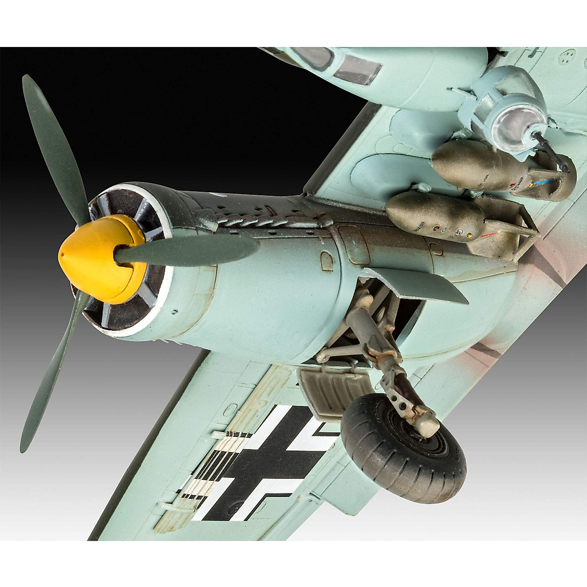 Revell RV04972 Junkers Ju88 A-1 Battle of Britaon 1:72 Plastic Model kit, Unlackiert