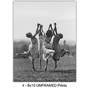 Pagan Decor - Wicca Wiccan Decor - Faerie Goddess Witch Decor - Witchcraft Supplies Accessories - Gothic Home Decor - Goth Wall Art Set - Pagan Gifts - Black Magic, Alchemy, Occult, Mysticism