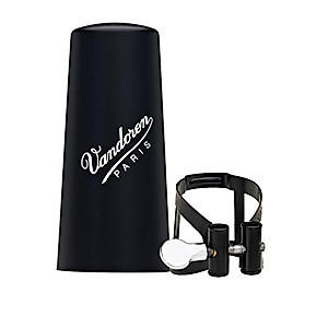 Vandoren LC51BP M/O Ligature and Plastic Cap for Bb Clarinet; Black Finish