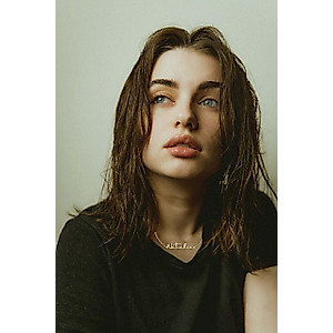 Roy Lopez Name Necklace Personalized Custom Name Necklaces Dainty Nameplate Pendant Gift for Women