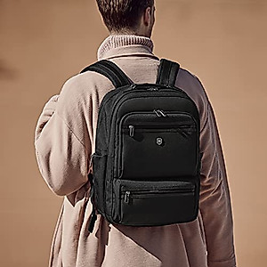 VICTORINOX(ビクトリノックス) Men's Official Authentic Backpack, Black (Black 19-3911tcx)