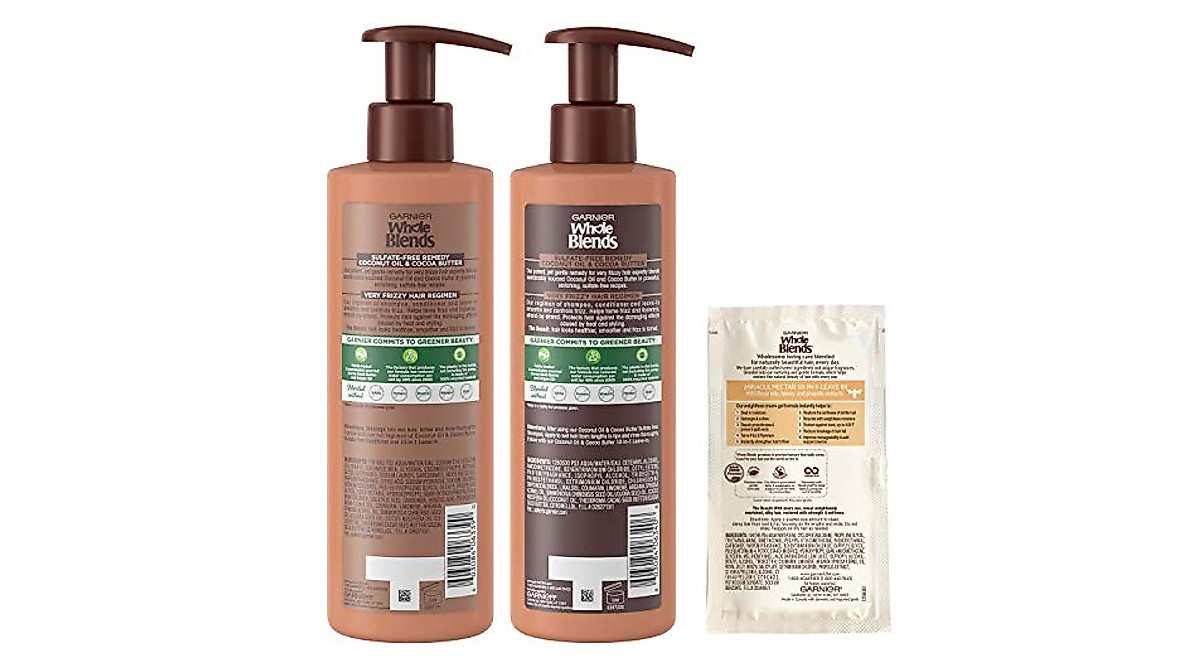 Garnier Whole Blends Coconut Oil Shampoo & Conditioner Set