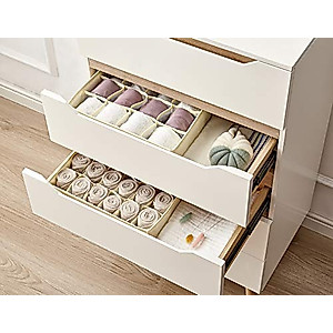 Yancoko 2 Pack Clothes Drawer Organizers.