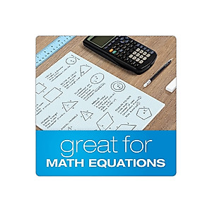 TOPS Products Cross-Seion Pad, Ruled 10x10, 20lb, 40 Shts, 8-1/2"x11", White (TOP22026)