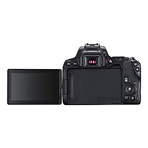 CANON EOS Rebel SL3 DSLR Camera, Built-in Wi-Fi, Dual Pixel CMOS AF and 3.0 inch Vari-Angle Touch Screen, Body, Black