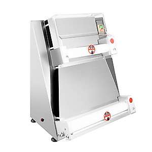 4-16" Commercial Electric Pizza Dough Roller Sheeter Pastry Press Making Machine,370W Commercial Dough Roller Sheeter for Noodle Pizza Bread and Pasta Maker Equipment