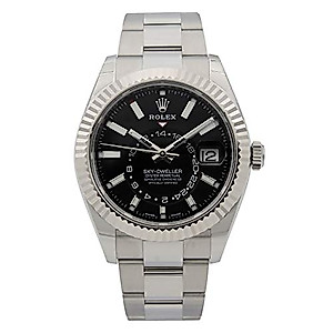 Rolex Sky-Dweller Black Dial Automatic Men's Oyster Watch 326934BKSO