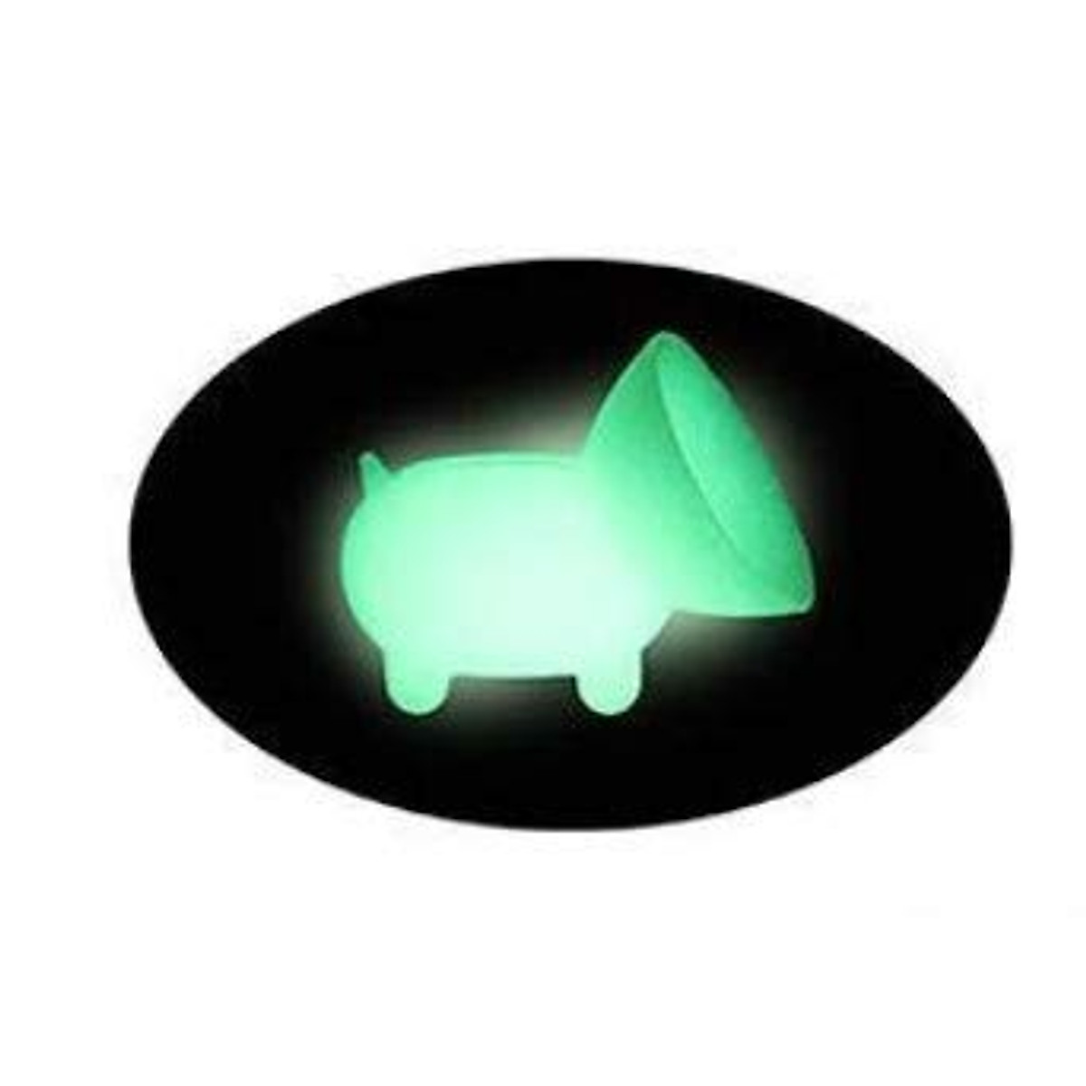 Glow Piggy Cell Phone Stand/Cell Phone Accessory/Glow in The Dark (6-Pack)