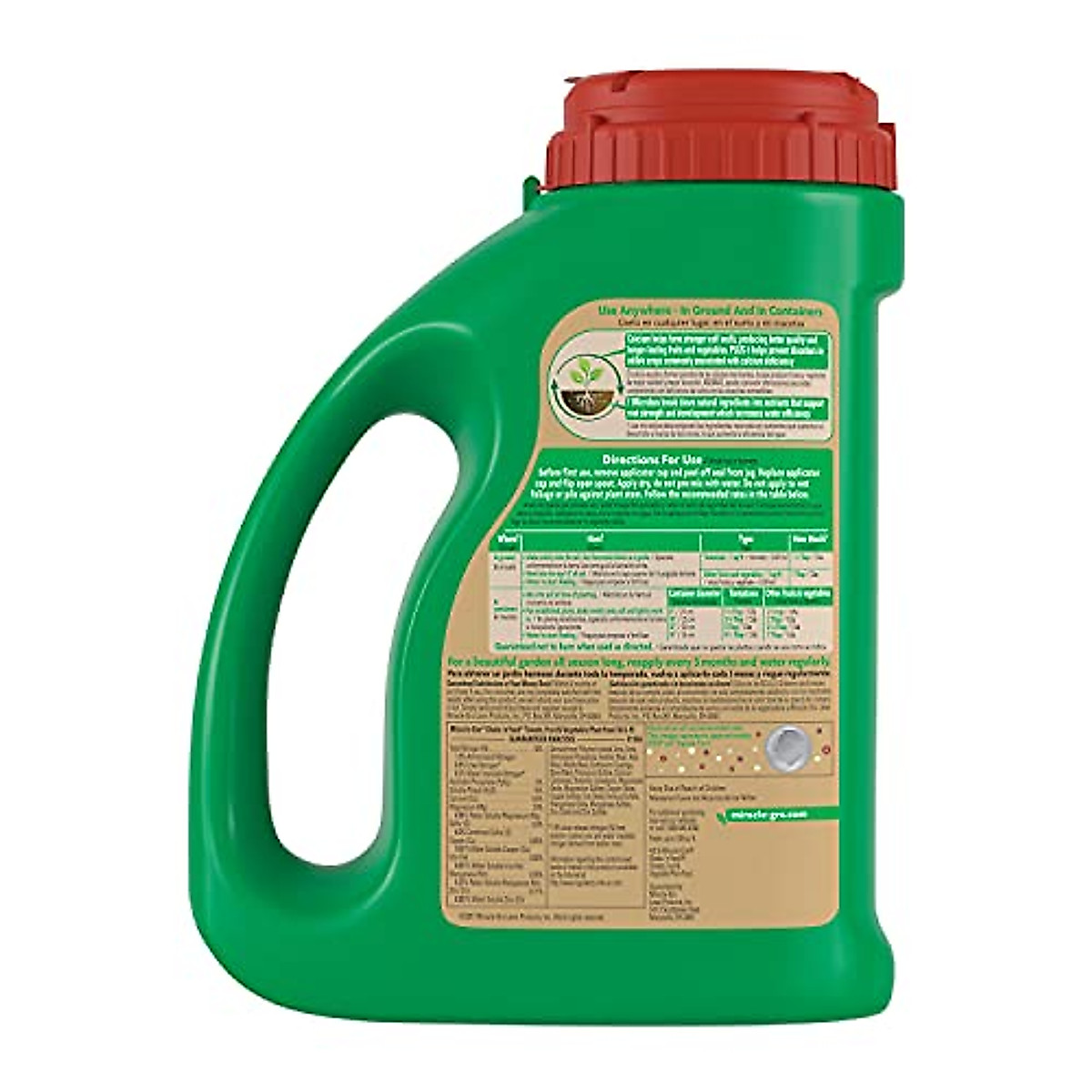 Miracle-Gro Shake 'N Feed Tomato, Fruit & Vegetable Plant Food, Plant Fertilizer, 4.5 lbs.