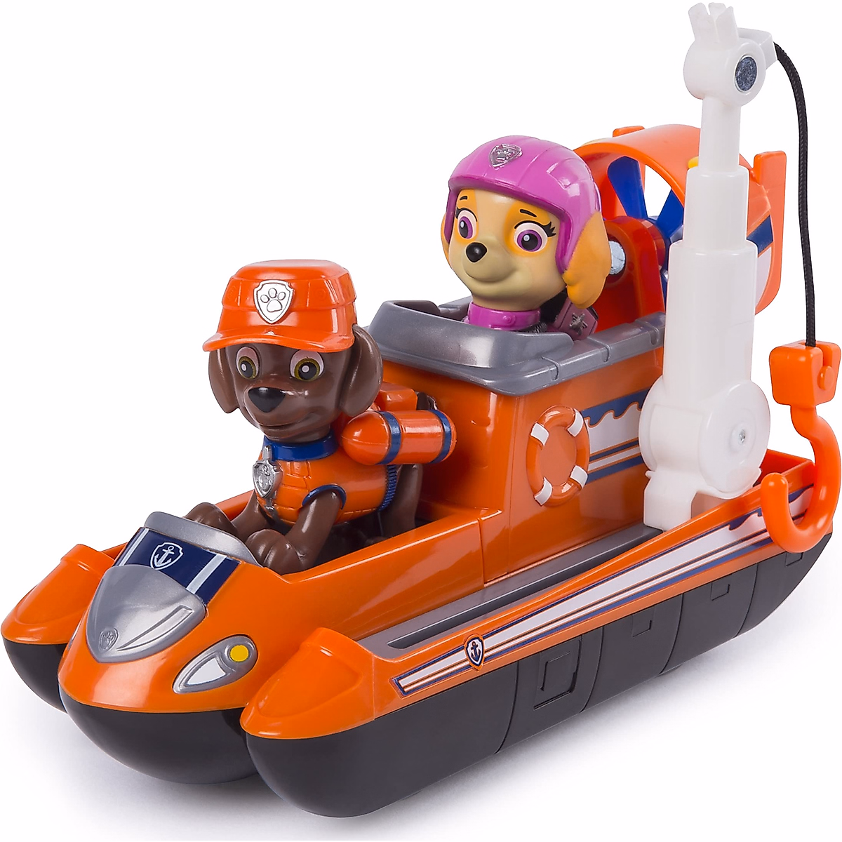 Paw Patrol Ultimate Rescue - Zuma’s Ultimate Rescue Hovercraft with Moving Propellers and Rescue Hook, for Ages 3 and Up