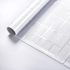 Window Film 3D Frosted Window Film Privacy Protection Vinyl Glass Static Cling Non Adhesive Film Matte Stained Glass Window Sticker for Home Glass Window Clings (Size : 30x100 cm)