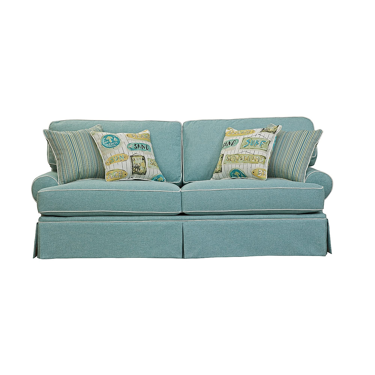 American Furniture Classics Coastal Aqua Series Sofas