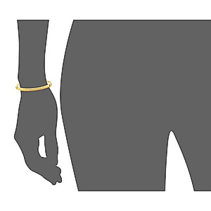 EDFORCE 3 Tone Stainless Steel Hypoallergenic Stacked Twisted Cable Wire Bangle Adjustable Cuff Bracelet Set, Set of 3, 6"-7.5" (Wire)