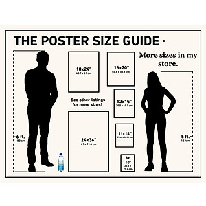 Pi Sign Poster Print First 10000 digits