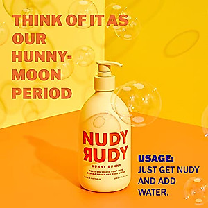 Nudy Rudy - Liquid Hand Wash Bundle - Berrylicious, Hunny Bunny, & Sea. Salt. Suds. - Manuka Honey - Cloudberries - Sea Salt - Moisturizing Hand Soap - Skin Care - Men & Women - 16.9 fl oz - 3 Pack