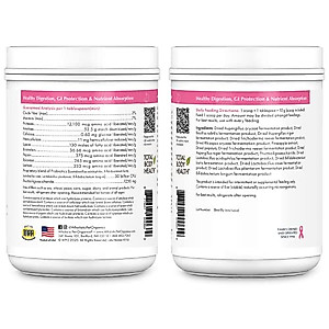 Wholistic Pet Organics Digest-All Plus: Horse Probiotics Powder - Equine Probiotics and Prebiotics with Digestive Enzymes - Equine Digestive Supplements for Gas, Constipation and Gut Health - 1 Lb