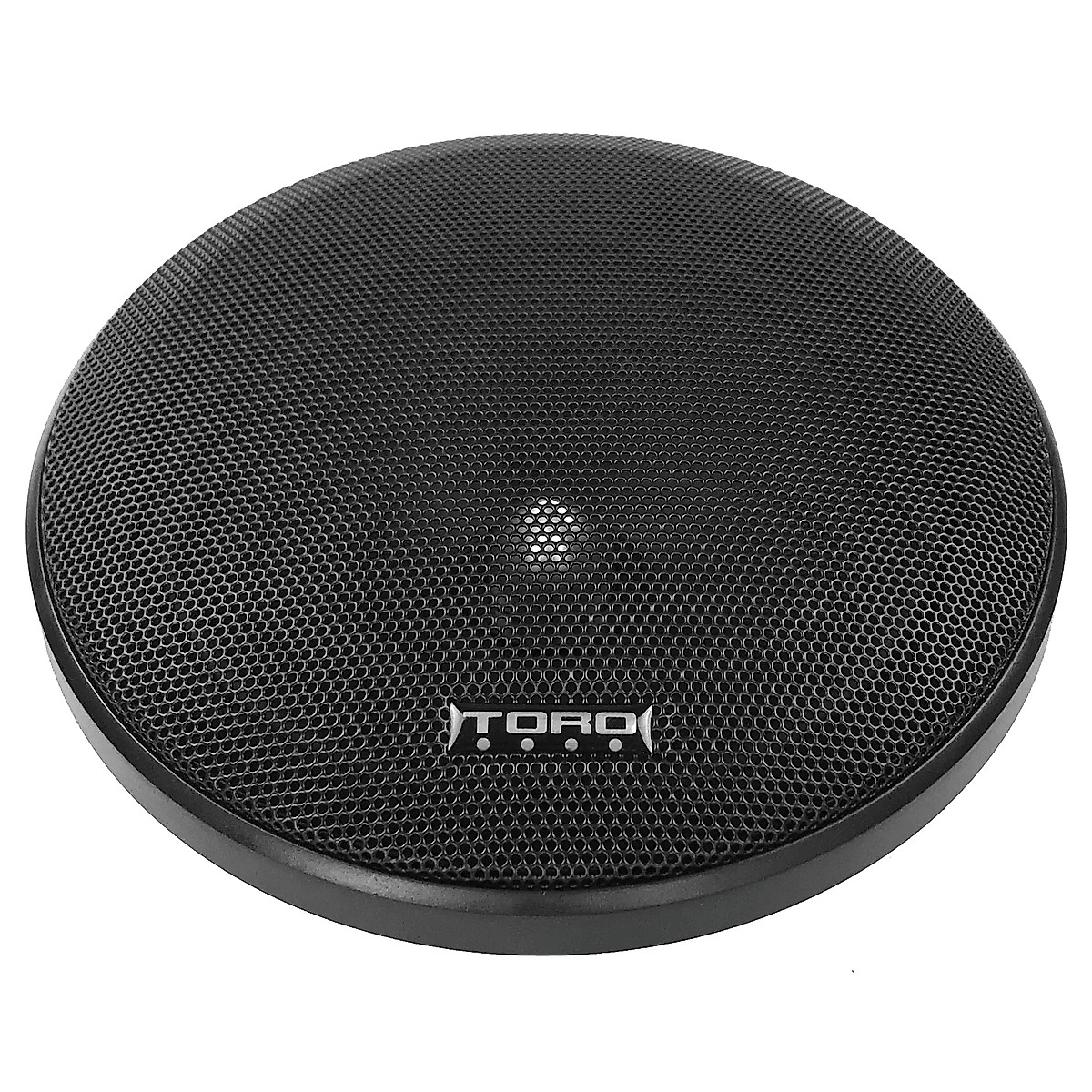 TORO TECH – F6K, 6.5 Inch Component Car Speaker Set - 200 Watt MAX / 100 Watts RMS, 13mm Ferro Fluid Tweeters, 4 Ohm, 1” KSV Voice Coils. Two Speakers, 2 Tweeters, 2 Crossovers, 2 Grills(Sold As Pair)