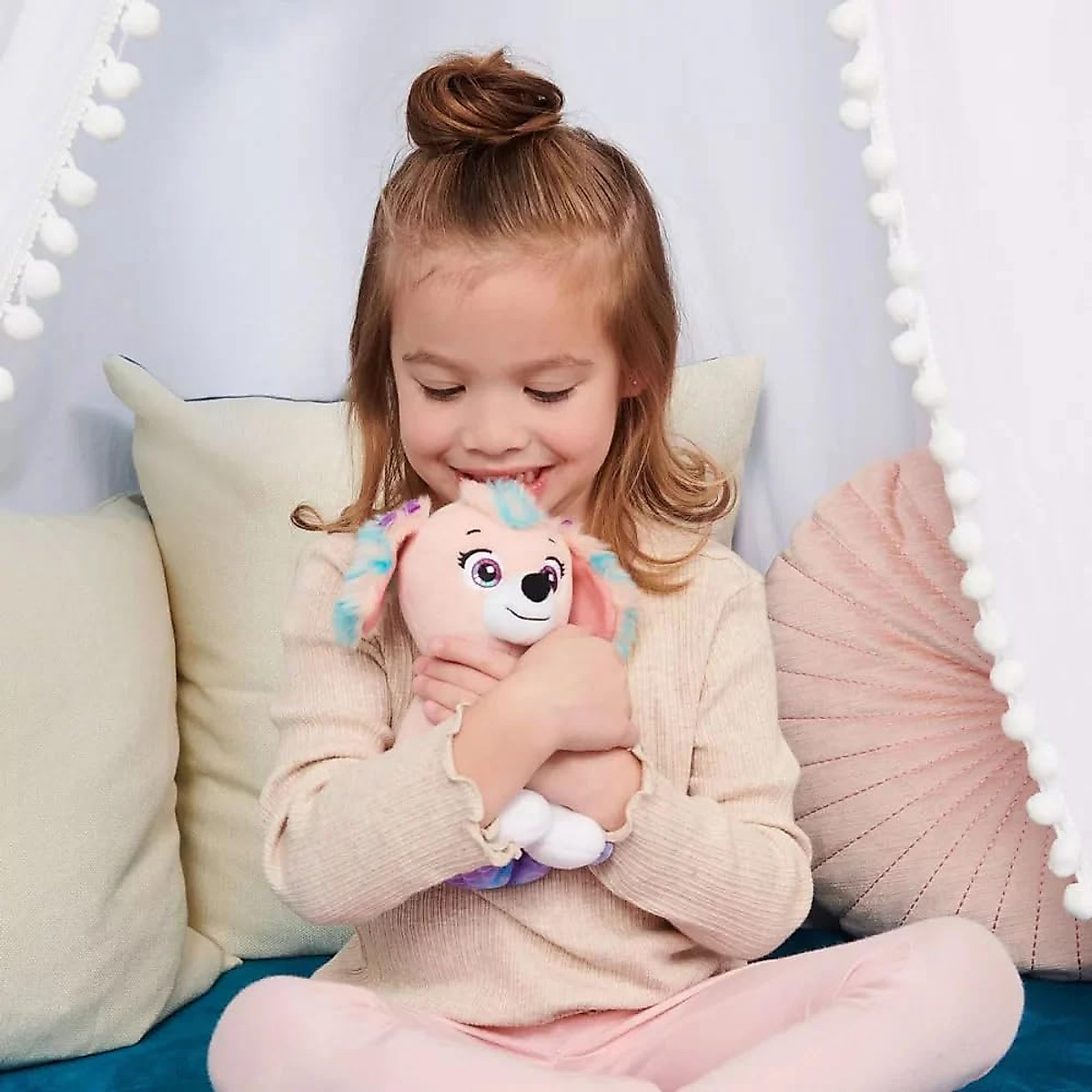 PAW Patrol Aqua Coral Stuffed Animal -Plush Toy - 7.25 Inches (H)