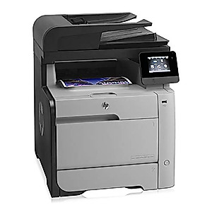 HP M476dw Wireless Color Laser Multifunction Printer with Scanner, Copier, Fax, Amazon Dash Replenishment Ready (Discontinued by Manufacturer), (CF387A) (Certified Refurbished)