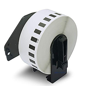BETCKEY - Compatible Continuous Labels Replacement for Brother DK-2210 (1.1 in x 100 ft), Use with Brother QL Label Printers [1 Roll]