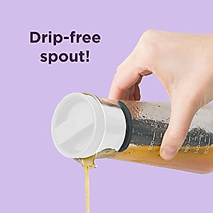 Chef'n 104-759-258 Emulstir Salad Dressing Mixer, One Size, Arugula/Meringue