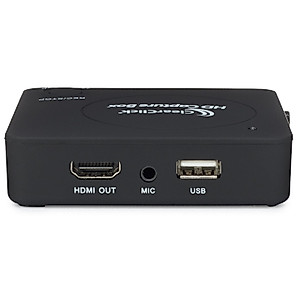 ClearClick HD Capture Box - Capture Video from Gaming Devices & HDMI Sources (No Computer Required)