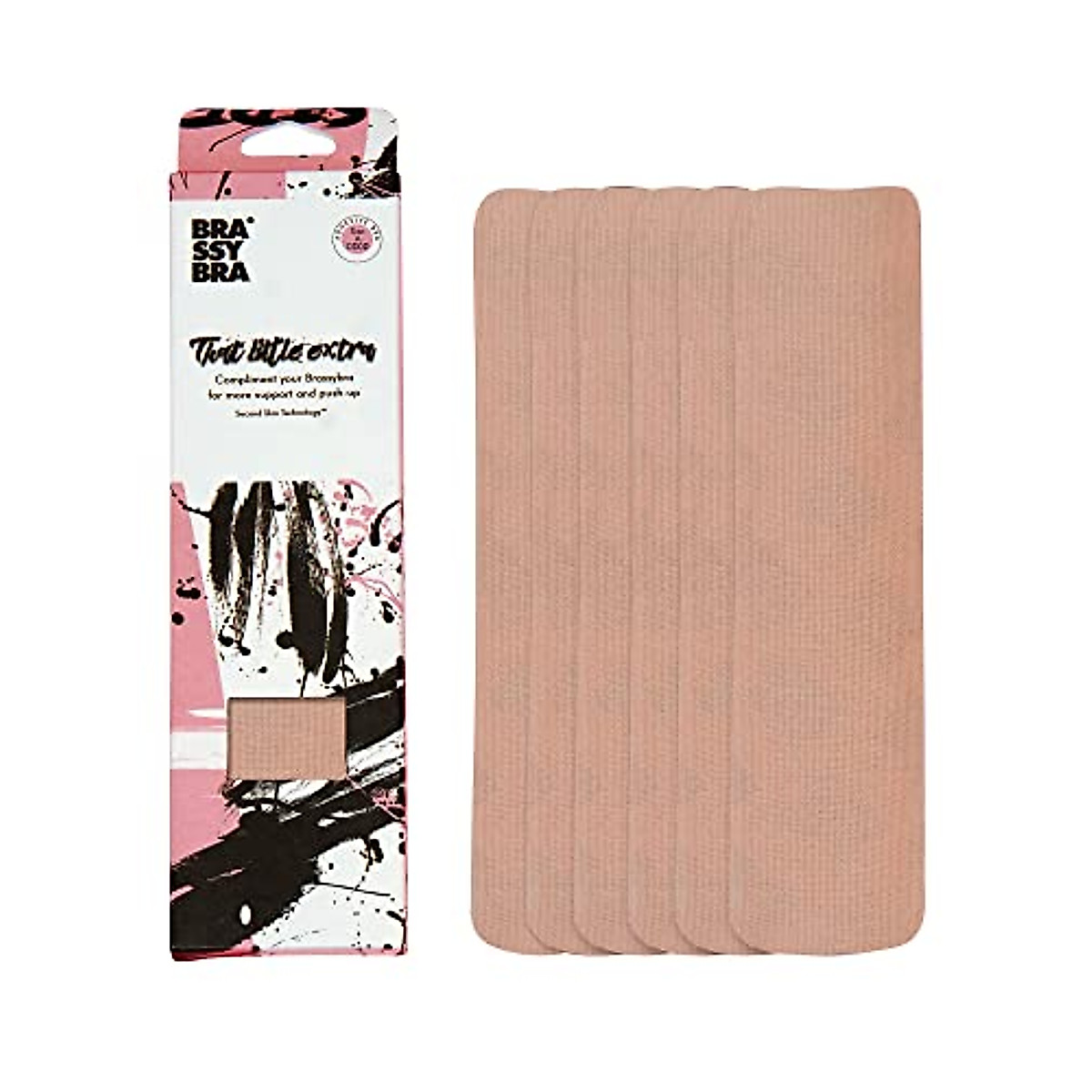 brassybra That Little Extra Breast Tape, One Size, Vanilla