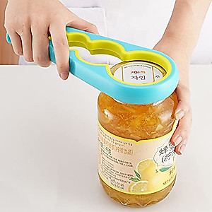 Jar Opener, Bottle Opener, Multi Kitchen Tool for Jelly Jars, Ketchup Bottle, Wine, Beer and other, Rubber Jar Opener Easy to Use (2 Pack)…