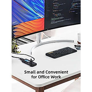 MeLE PCG02 Fanless Mini PC Stick Desktop,J4125 8GB 256GB Windows 11 Pro 4K HDMI Portable Small Computer, Support Win10 pro PXE Unlocked Bios Gigabit Ethernet, Work on Media Industry IoT Office