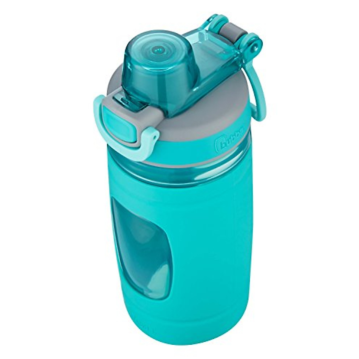 Bubba Flo Kids Water Bottle with Leak-Proof Lid, 16oz Dishwasher Safe Water Bottle for Kids, Impact and Stain-Resistant, Aqua Waters