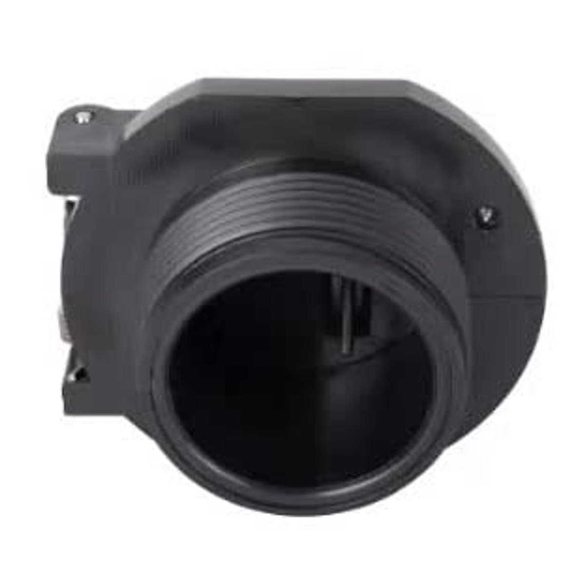 ATIE Pool Free Rotation Snap-Lock Vacuum Vac Lock Safety Wall Fitting W400BBKP/600-2201 for Zodiac, Hayward, Pentair Suction Pool Cleaners (Black)