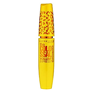 Maybelline New York Volume Express Colossal Cat Eyes Washable Mascara, Glam Black, 0.31 Fl Oz