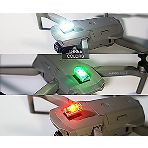 VIFLY Drone Strobe Light, Anti Collision Light for FAA Drone Night Flying, Fits DJI Mini 3 Pro/Mini 2/Mini SE/Air 2S/Mavic Air 2/Mavic 3/Mavic 2 (3pcs pack)