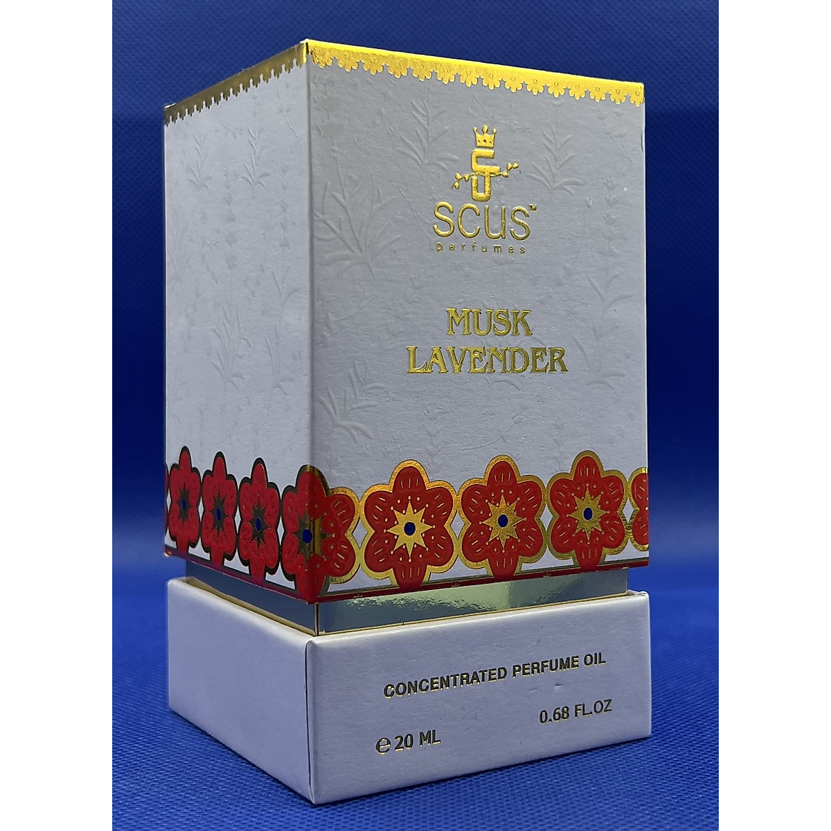 SCUS Perfumes Musk Lavender for Men & Women 20 ML Concentrated Fragrance Oil (0.68 fl. Oz) LOng Lasting