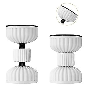 cosbur 2PCS Headboard Stoppers for Bed, 2023 Newset Adjustable Bed Frame Anti-Shake Tool for Bed, Antishake Telescopic Support Stabilizer, for Room Wall Beds Cabinets Sofa, Easy to Install