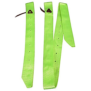HILASON Light Green Single Nylon Cinch Tie Strap and Off Billet Set|Cinch Strap| Off Billet Strap| Tie Strap| Off Billet Tie Strap