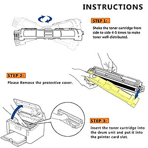 MaxColor TN550 1 Pack Black,Compatible TN550 Toner Cartridge Replacement for Brother HL5240 5250DNDNT 5270DN MFC8370 8460N 8470DN DCP8060 8080DN 8085DN Printer Toner Cartridge