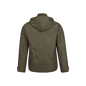 Mountain Warehouse Fell Mens 3 in 1 Water Resistant Jacket - Winter Khaki Small