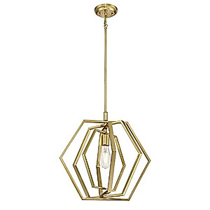 Westinghouse Lighting 6351200 Pendant, 18-Inch, Brass