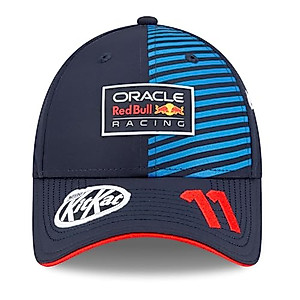 New Era Czech Perez Red Bull Racing F1 9forty Adjustable Cap 2024, Navy blue, Talla Única
