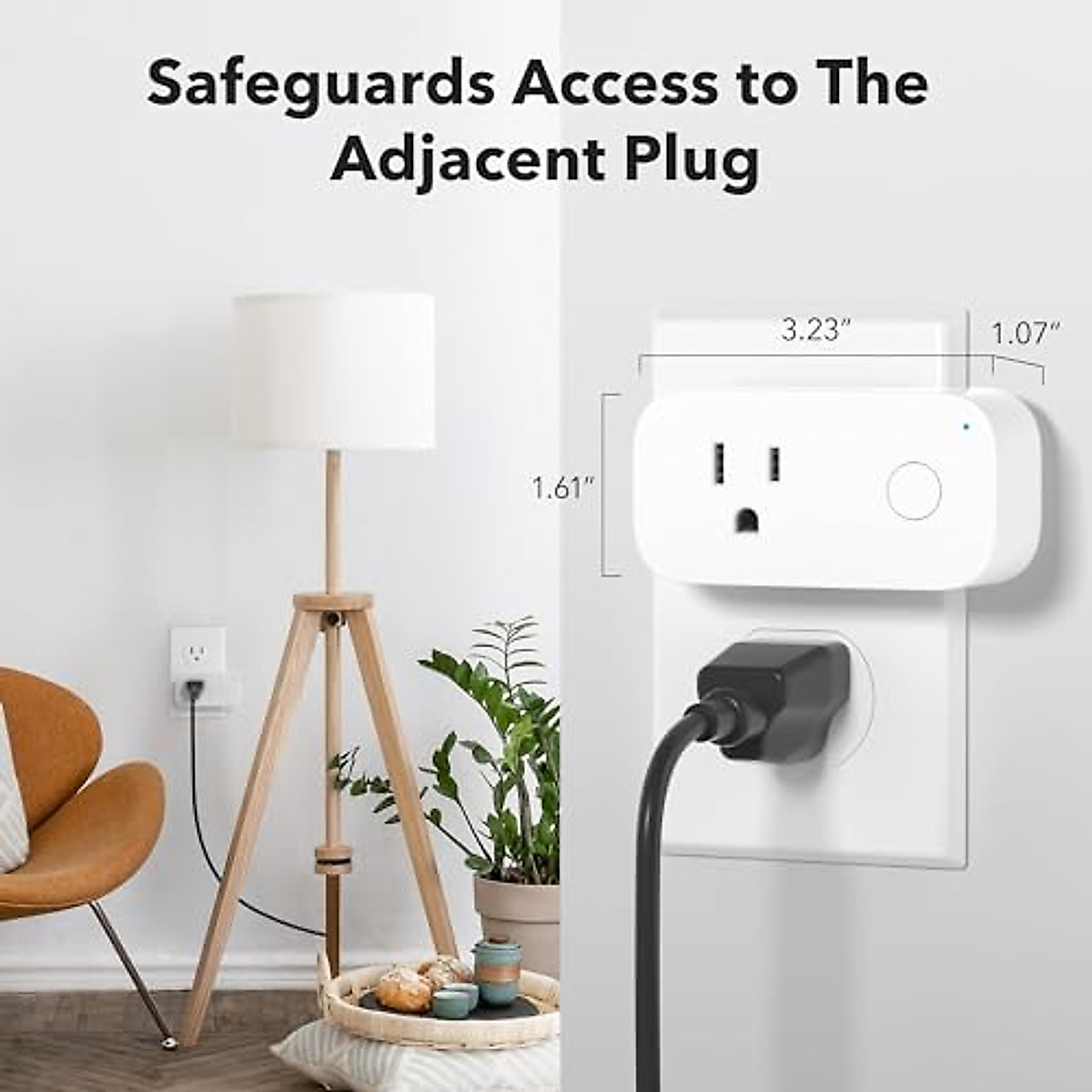 BN-LINK Bluetooth Smart Plug, Smart Outlet Work with Bluetooth Directly, Remote Control by App, No Hub Required, 4 Pack