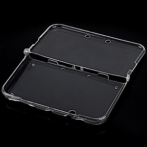 Compatible with for New 3DS XL/LL Case, Akwox Super Crystal Transparent Protective Cover Case for New 3DS XL (not for 3DS XL)
