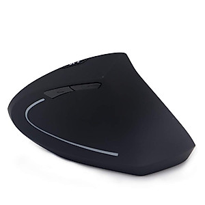 Ai5G Bluetooth 4.0 Mouse Ergonomic Vertical Mouse Wireless Computer Mice for PC Laptop MAC (Black)