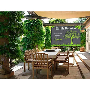Family Reunion 6 X 4 Ft Backdrop We are Family Banner Family Tree Photo Booth Props Family Background for Housewarming Adoption Family Gathering Party Decorations