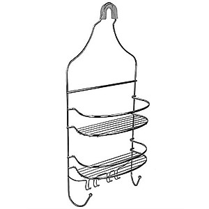 Home Basics SC00460 Shower Caddy Flat Wire, Classic