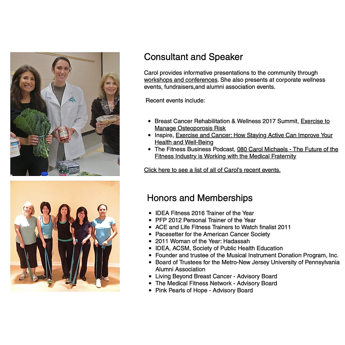 Osteoporosis Workouts with an Exercise Ball , Safe & Easy Stretching Workouts for Seniors, Created by two time award winning trainer of the year recipient Carol Michaels MBA