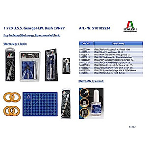 Italeri 5534S 1:720 - USS George H.w.Bush Cvn-77