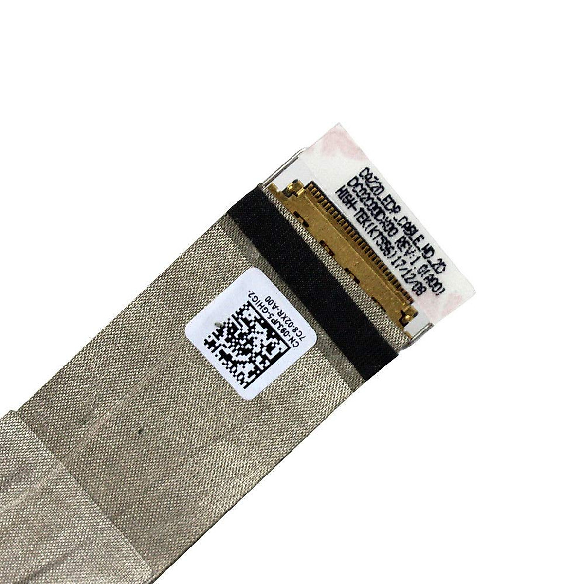 GinTai Laptop LVDS LCD LED Video Screen Display EDP Cable Replacement for Dell Latitude 7480 7490 E7480 093JP5 HD